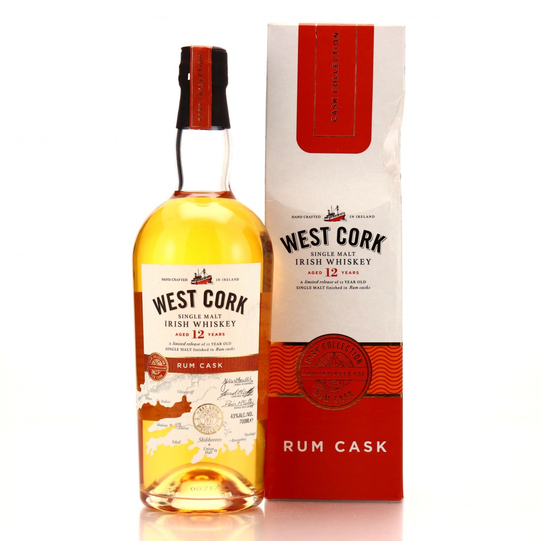 West Cork 12 Year Old Rum Cask | Whisky Auctioneer
