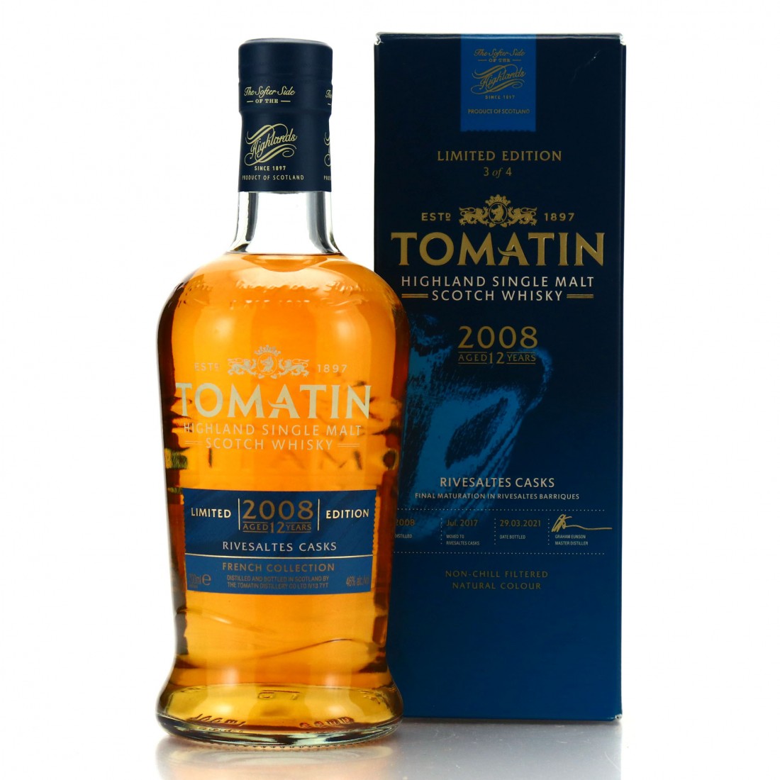 Tomatin 2008 Rivesaltes Casks 12 Year Old / French Collection #3 ...