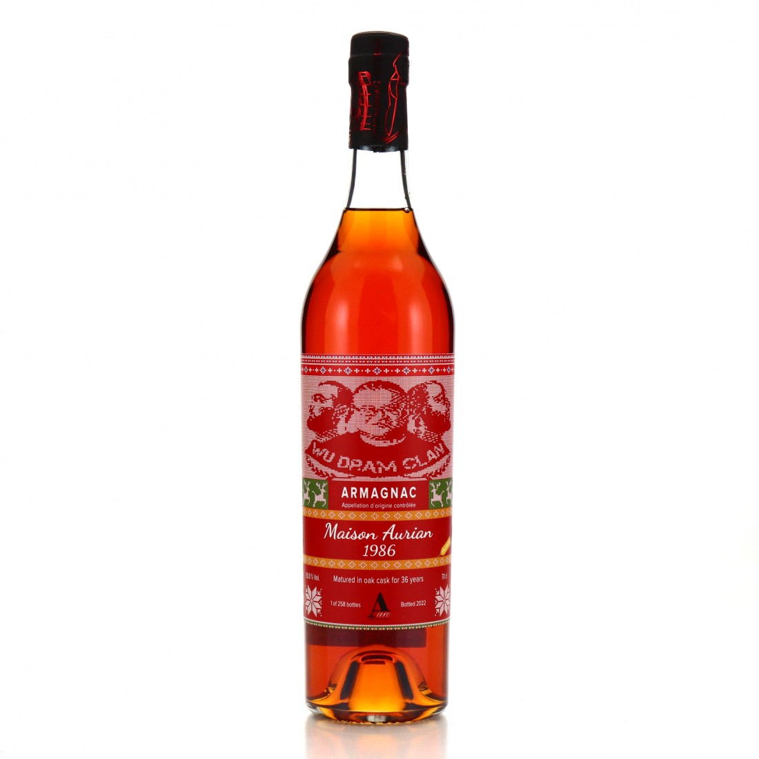 Maison Aurian 1986 Armagnac 36 Year Old / Wu Dram Clan | Whisky Auctioneer