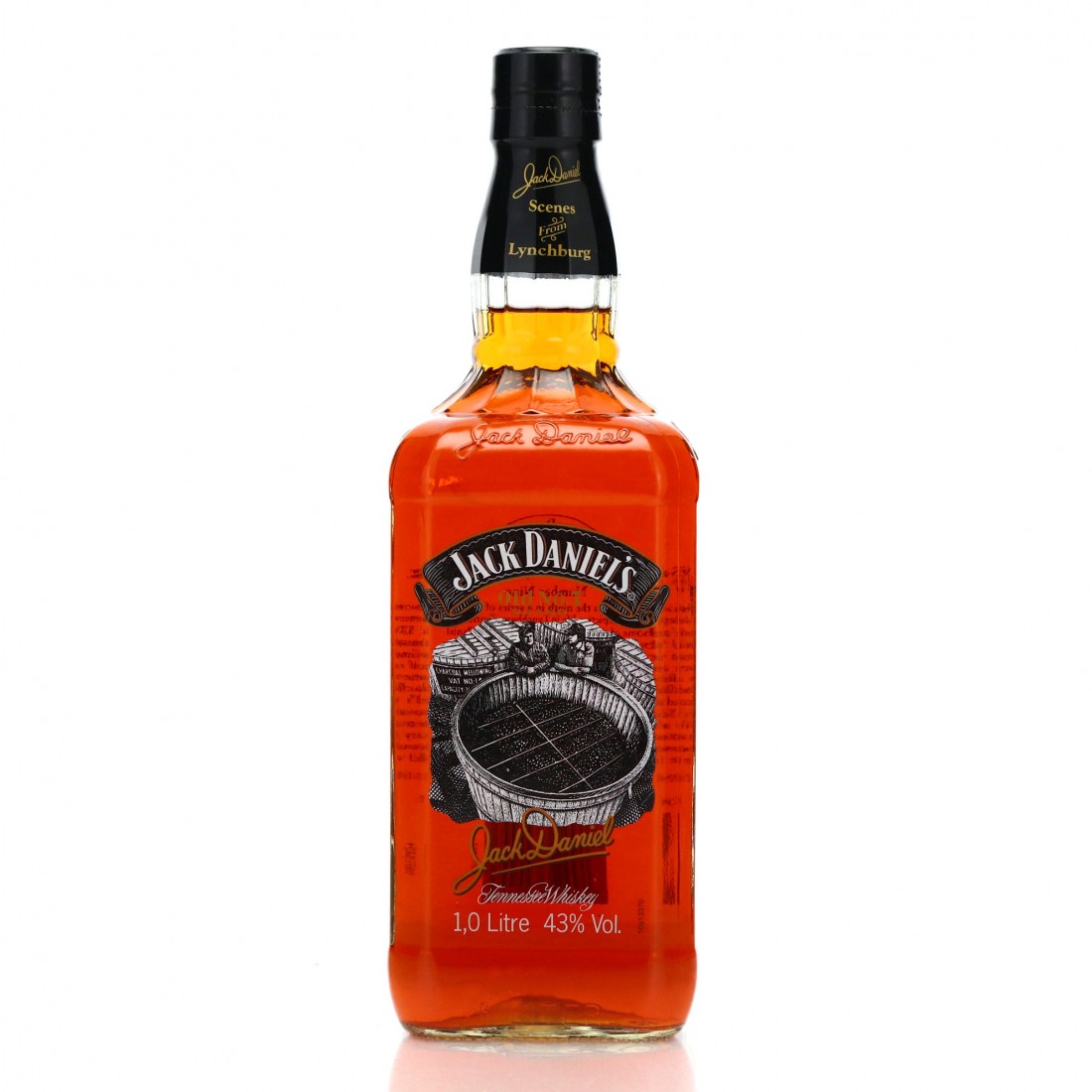 Jack Daniel's Old No.7 Brand 86 Proof 1 Litre / Scenes from Lynchburg ...
