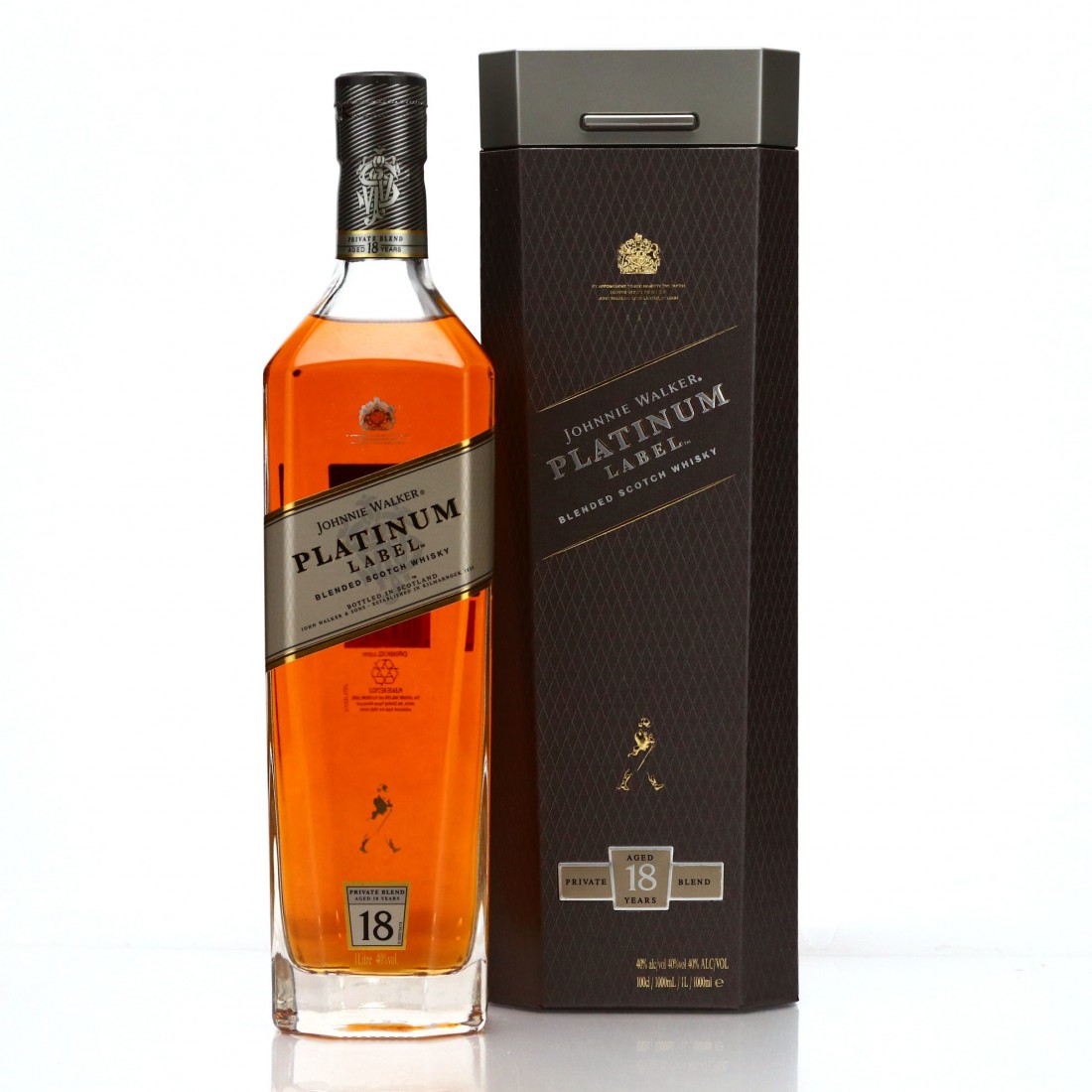 Johnnie Walker Platinum Label 18 Year Old 1 Litre | Whisky Auctioneer