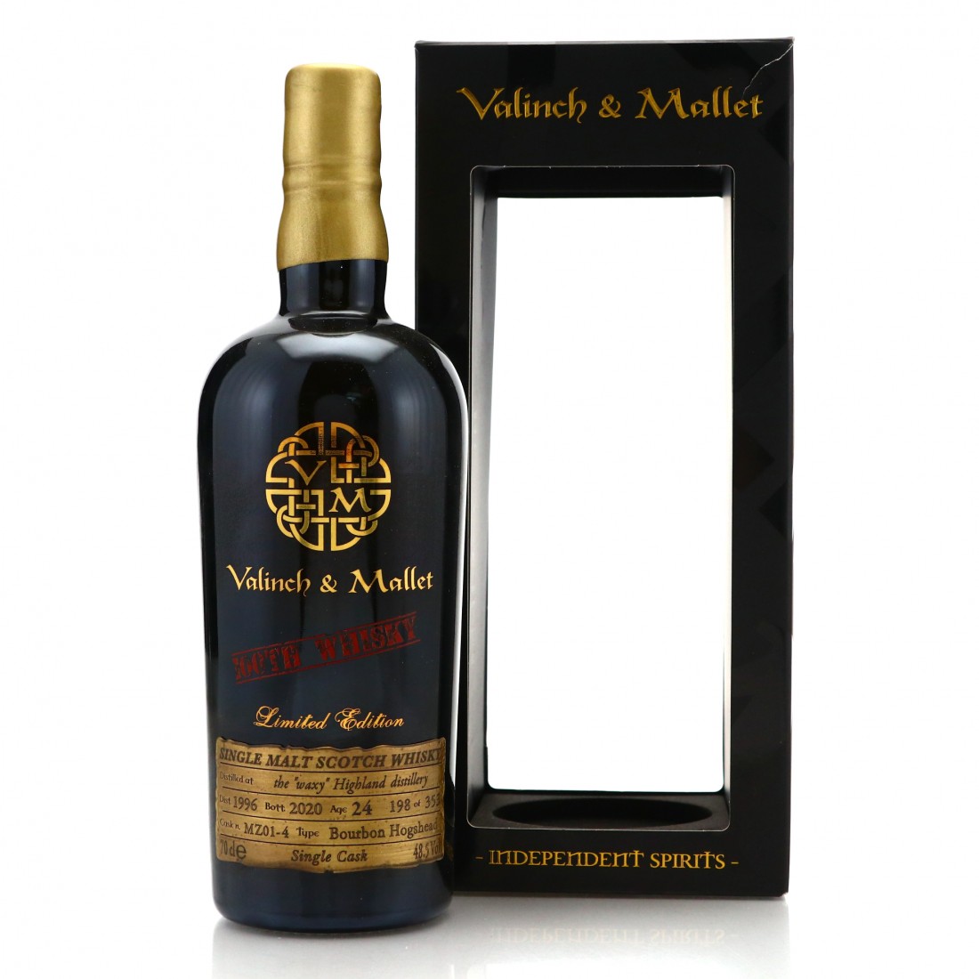 Clynelish 1996 Valinch and Mallet 24 Year Old 100th Whisky | Whisky ...