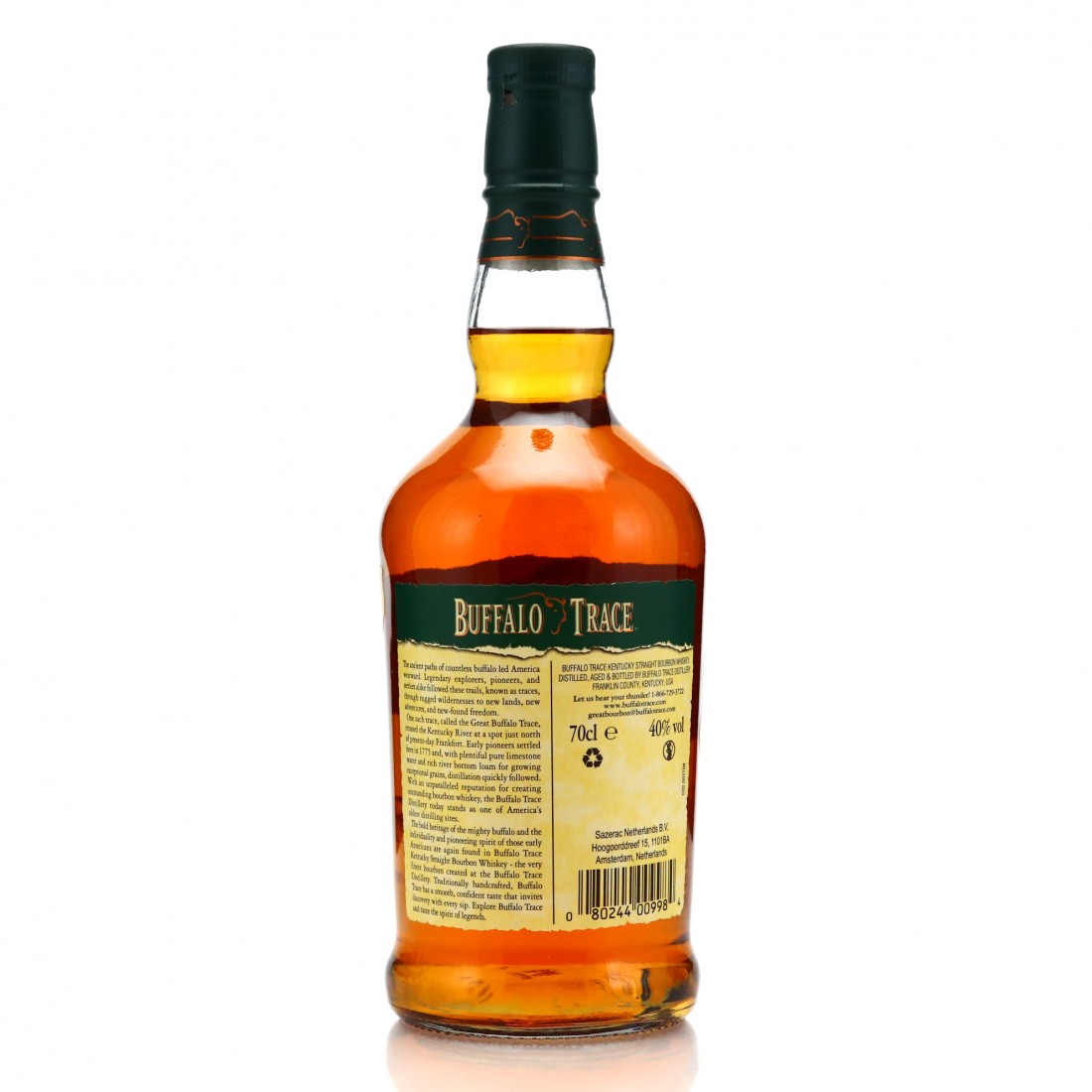 Buffalo Trace Kentucky Straight Bourbon 80 Proof 70cl | Whisky Auctioneer