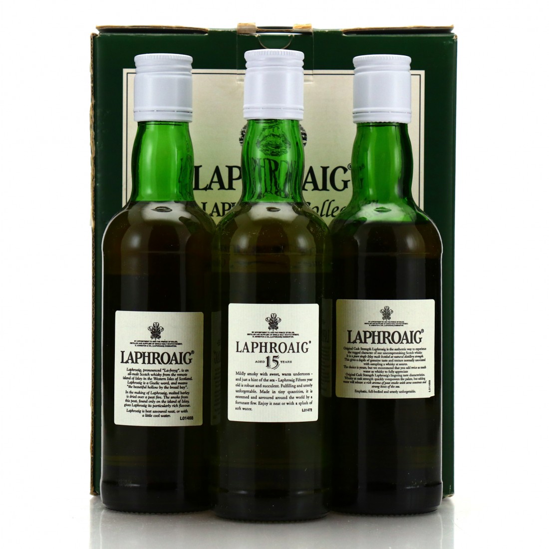 Laphroaig The Collection 3 x 33.33cl / includes Original Cask Strength ...