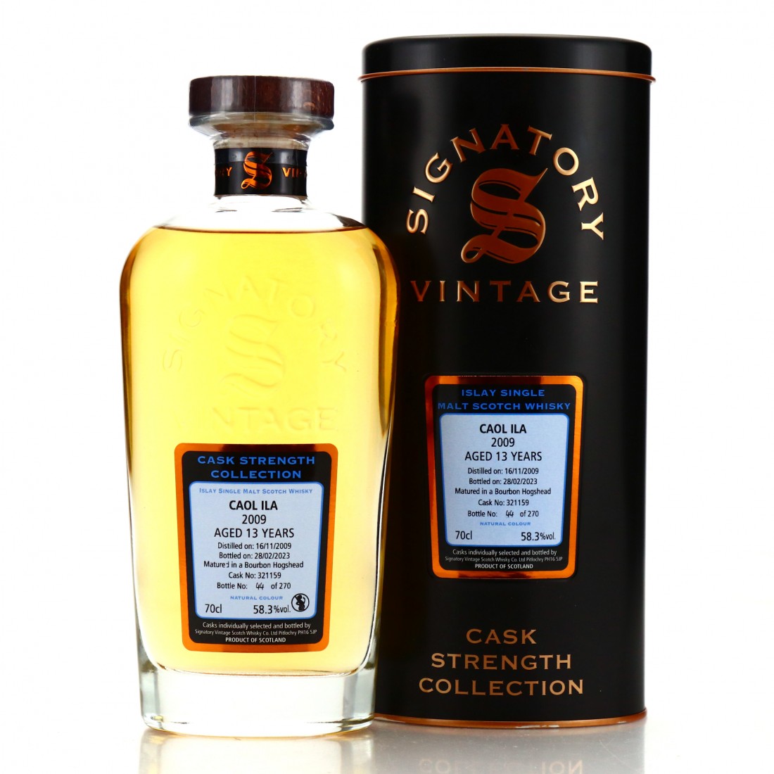 Caol Ila 2009 Signatory Vintage 13 Year Old Cask Strength | Whisky ...