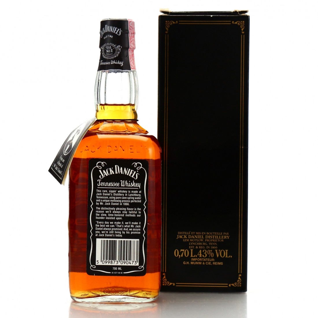 Jack Daniel's Old No.7 86 Proof 70cl 1992 | Whisky Auctioneer