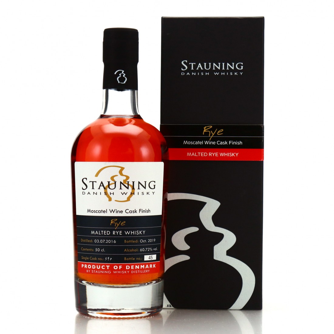 Stauning 2016 Malted Rye 50cl | Whisky Auctioneer