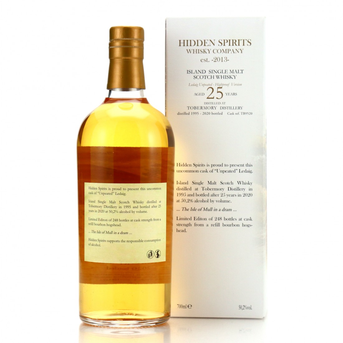 Tobermory 1995 Hidden Spirits 25 Year Old | Whisky Auctioneer
