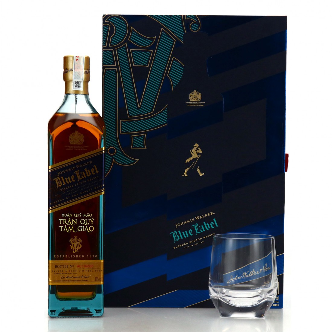 Johnnie Walker Blue Label Gift Pack 75cl / Spring Peach Blossom ...