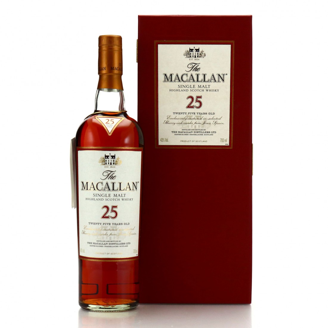 Macallan 25 Year Old pre-2008 | Whisky Auctioneer