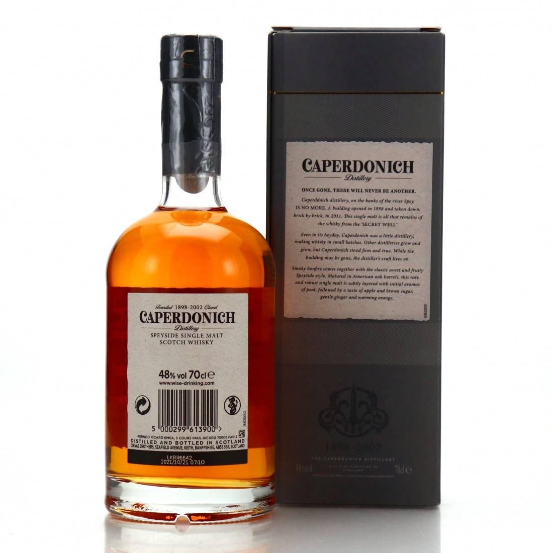Caperdonich 18 Year Old Peated Small Batch Release / Batch 005 | Whisky ...