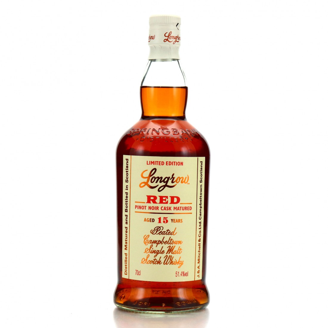 Longrow Red 15 Year Old Pinot Noir | Whisky Auctioneer