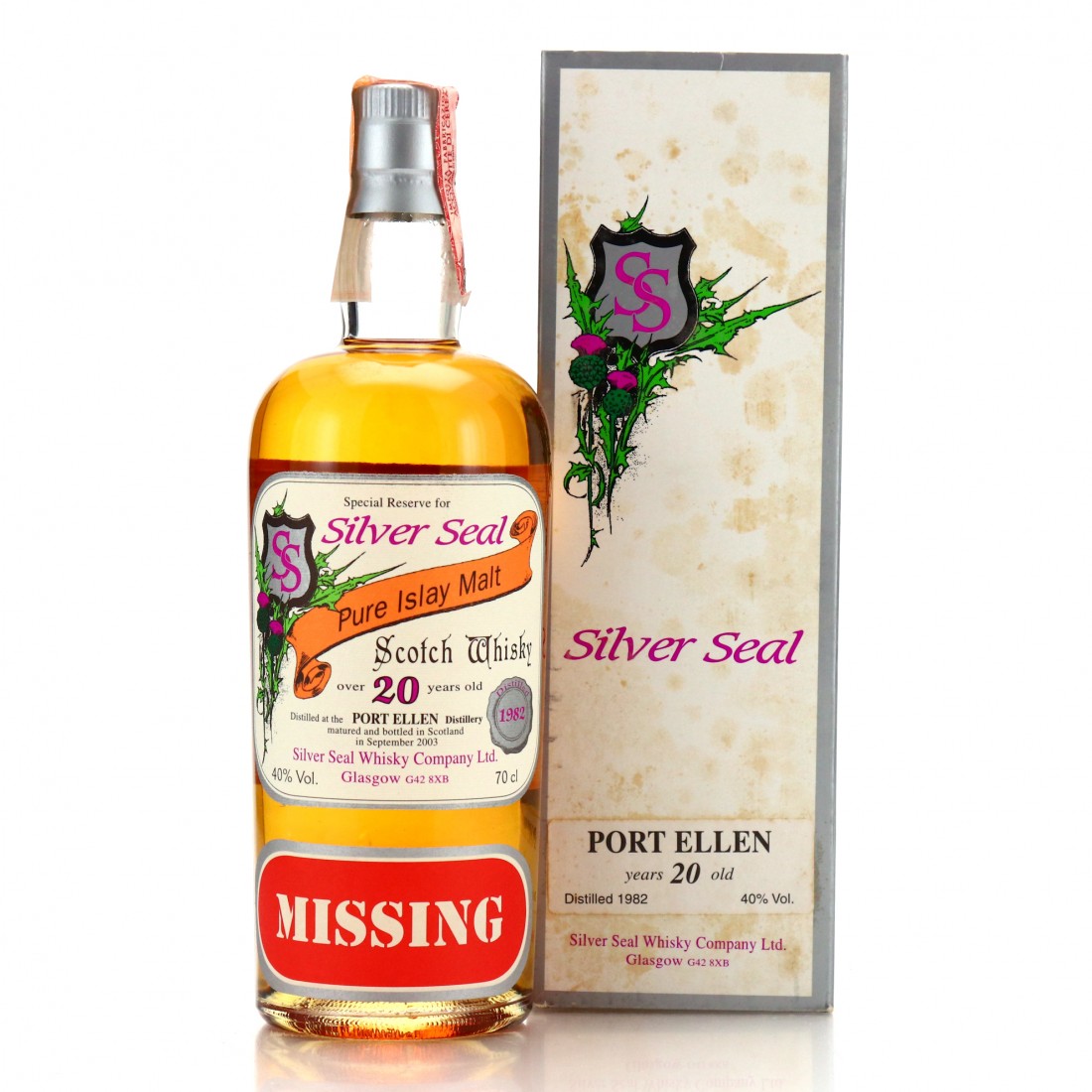 Port Ellen 1982 Silver Seal 20 Year Old | Whisky Auctioneer