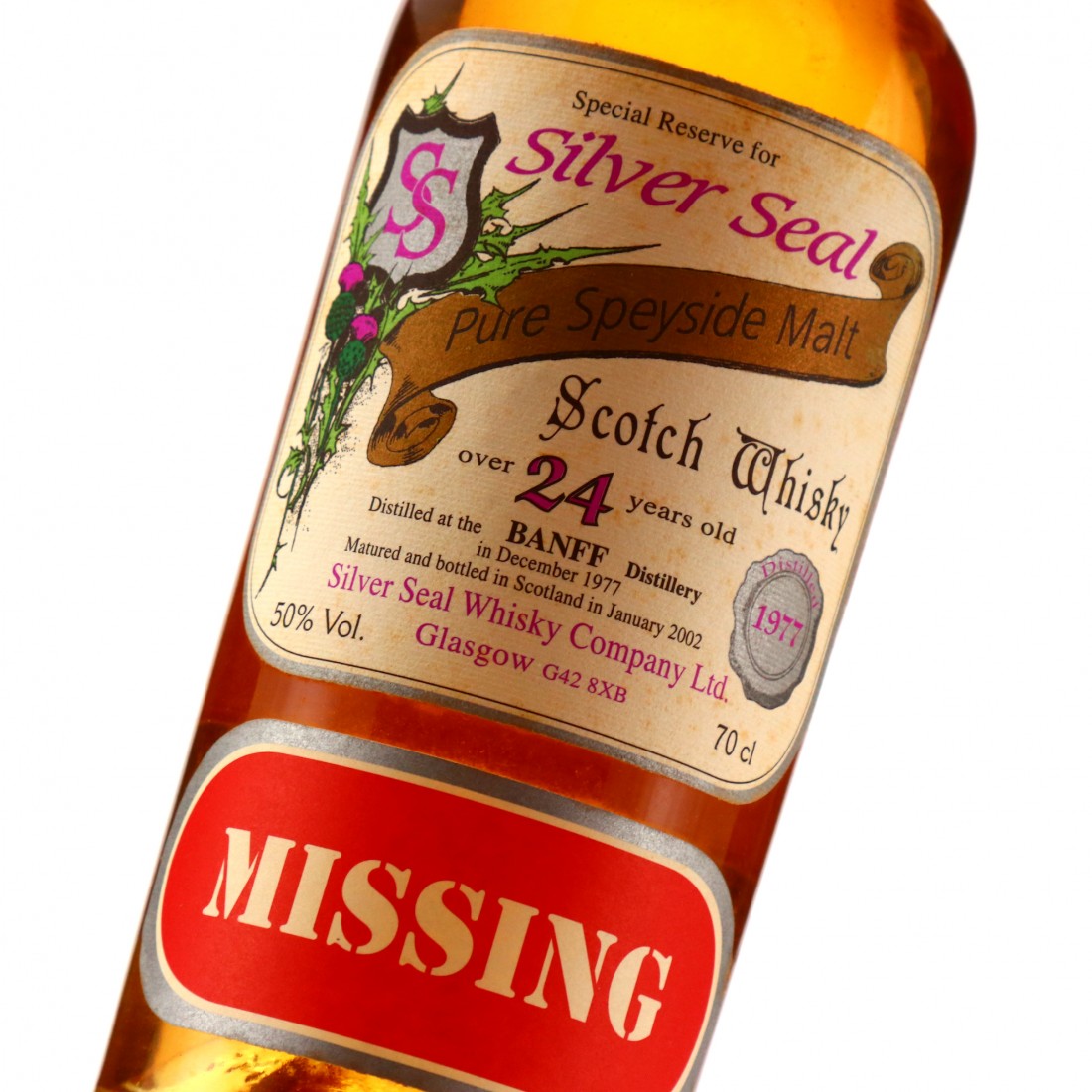 Banff 1977 Silver Seal 24 Year Old | Whisky Auctioneer