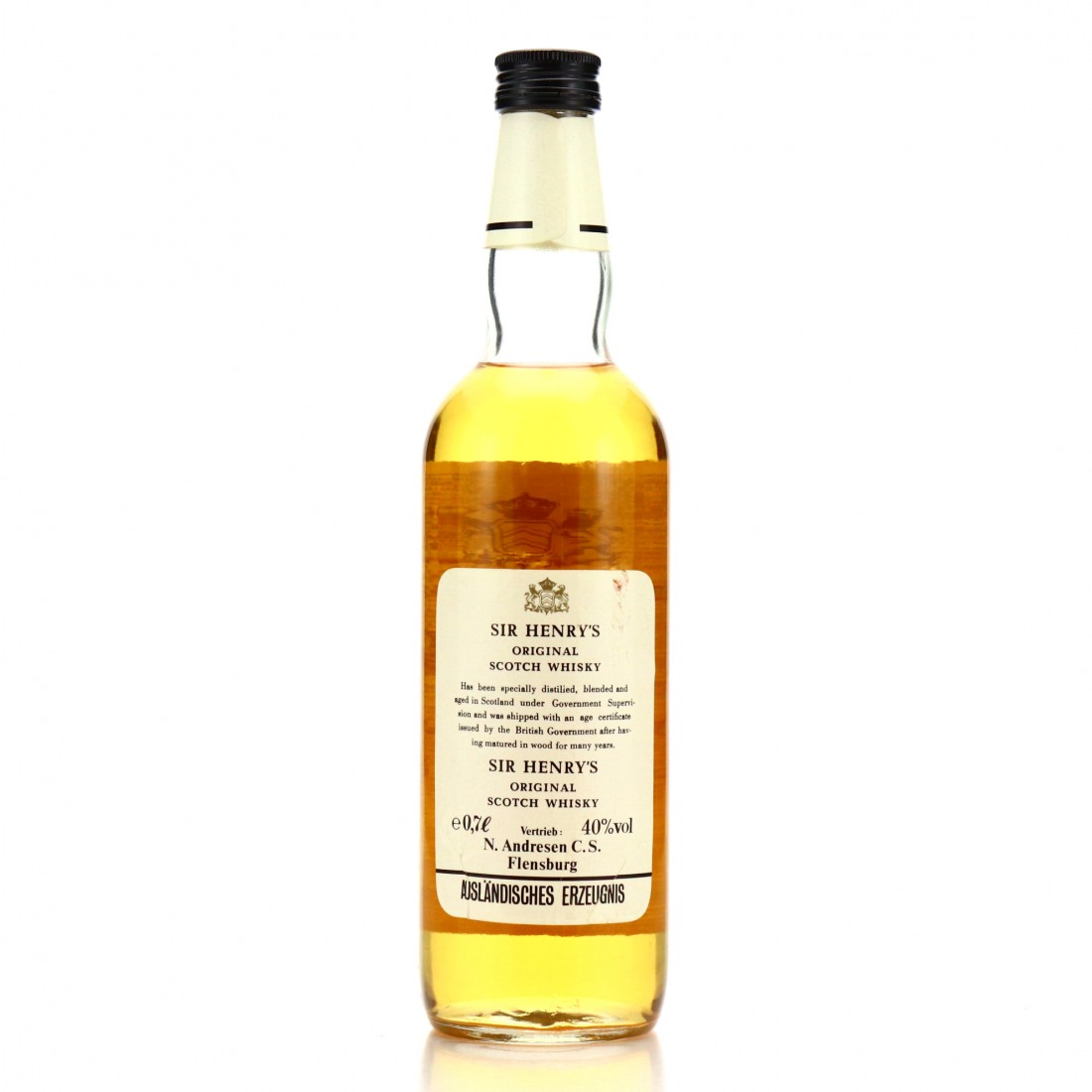 Sir Henry's 5 Year Old Fine Scotch Whisky | Whisky Auctioneer