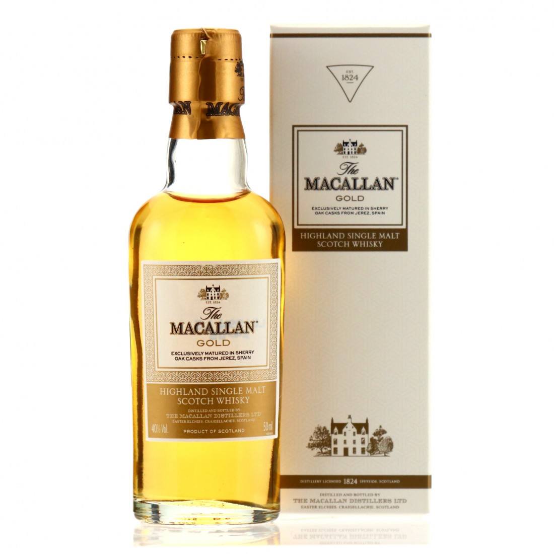 Macallan Gold Miniature | Whisky Auctioneer