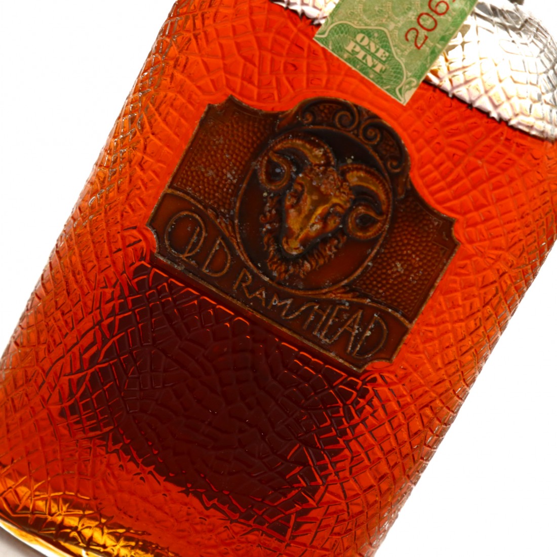 Old Ramshead 1916 AMS Co Bottled in Bond Whiskey Pint / Prohibition Era ...