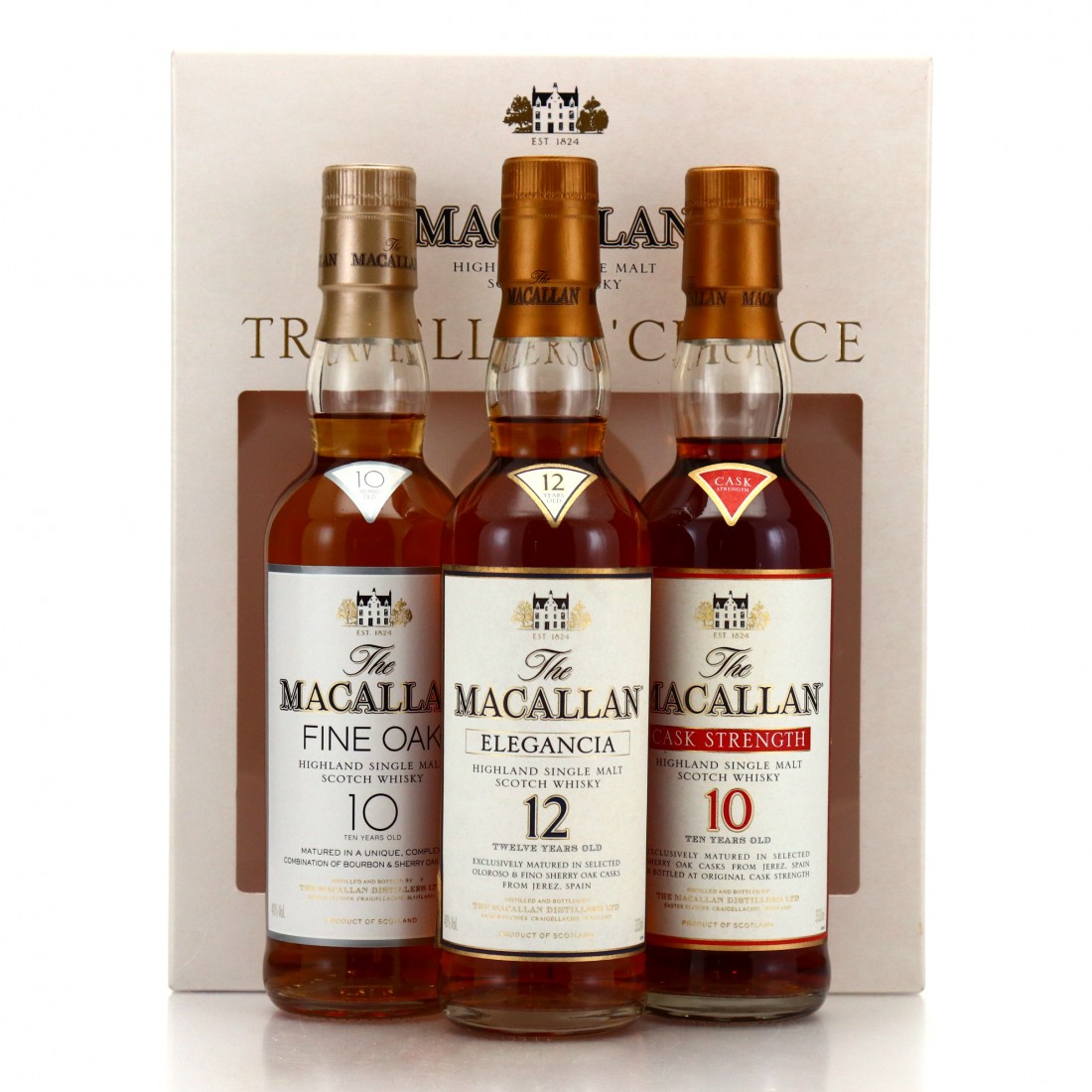 Macallan Travellers' Choice 3 x 33.3cl | Whisky Auctioneer