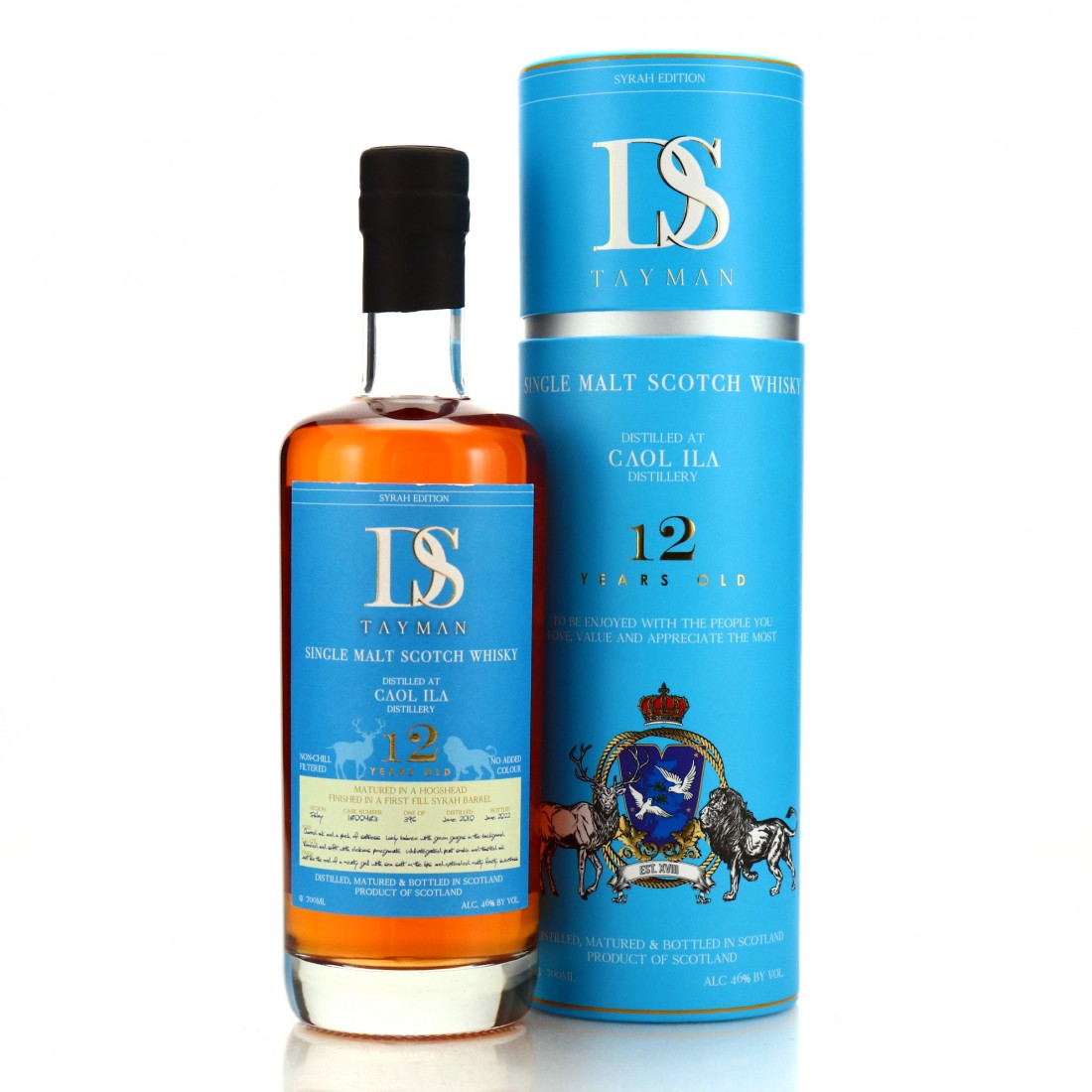 Caol Ila 2010 DS Tayman 12 Year Old | Whisky Auctioneer