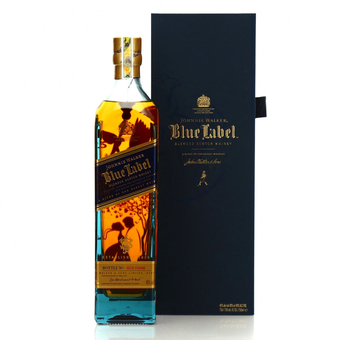 Johnnie Walker Blue Label 75cl / Valentine Edition - Vietnam | Whisky ...