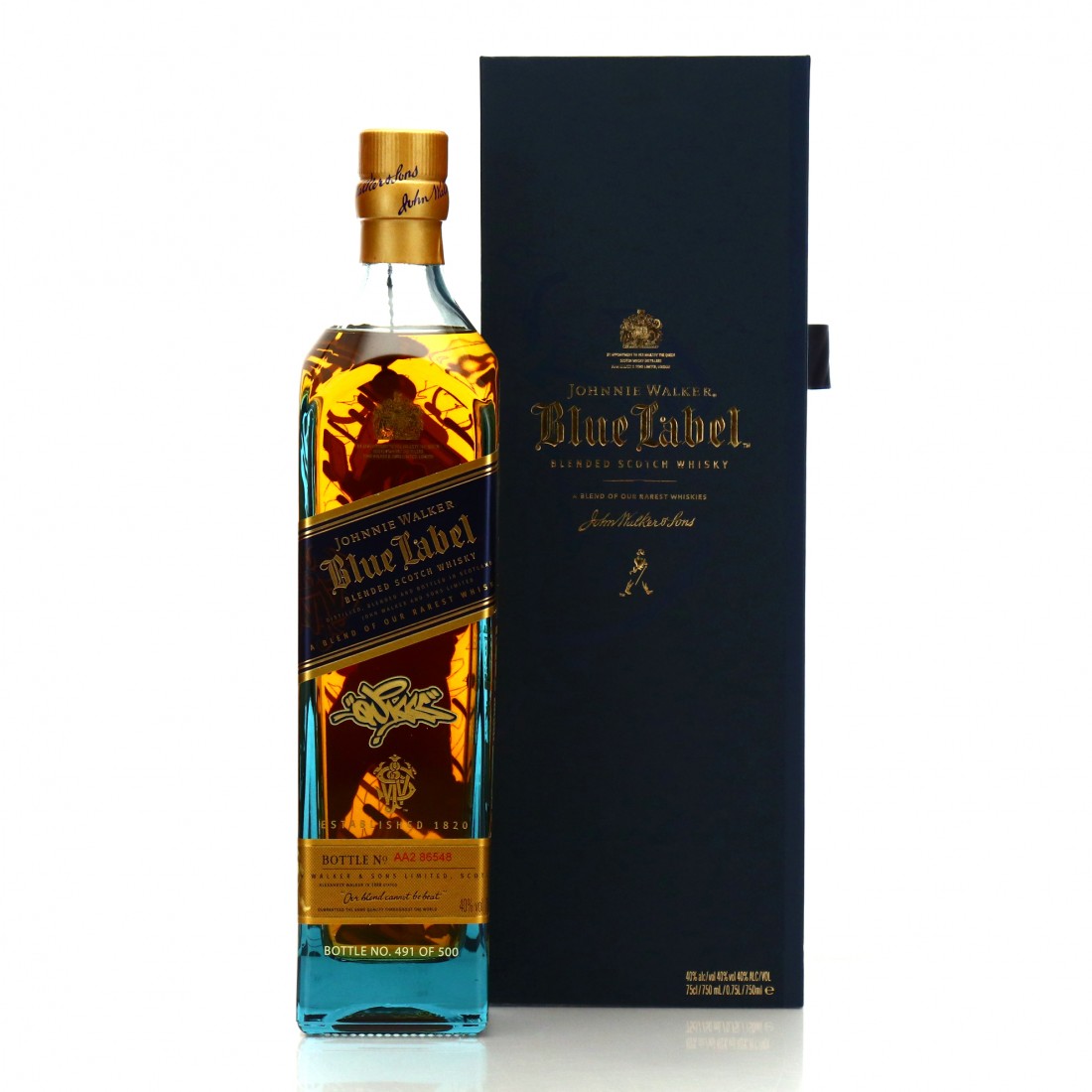 Johnnie Walker Blue Label Manilla Killa 75cl | Whisky Auctioneer
