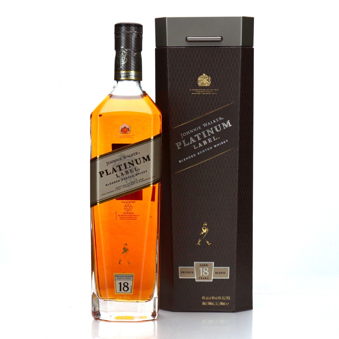 Johnnie Walker Platinum Label 18 Year Old 1 Litre | Whisky Auctioneer
