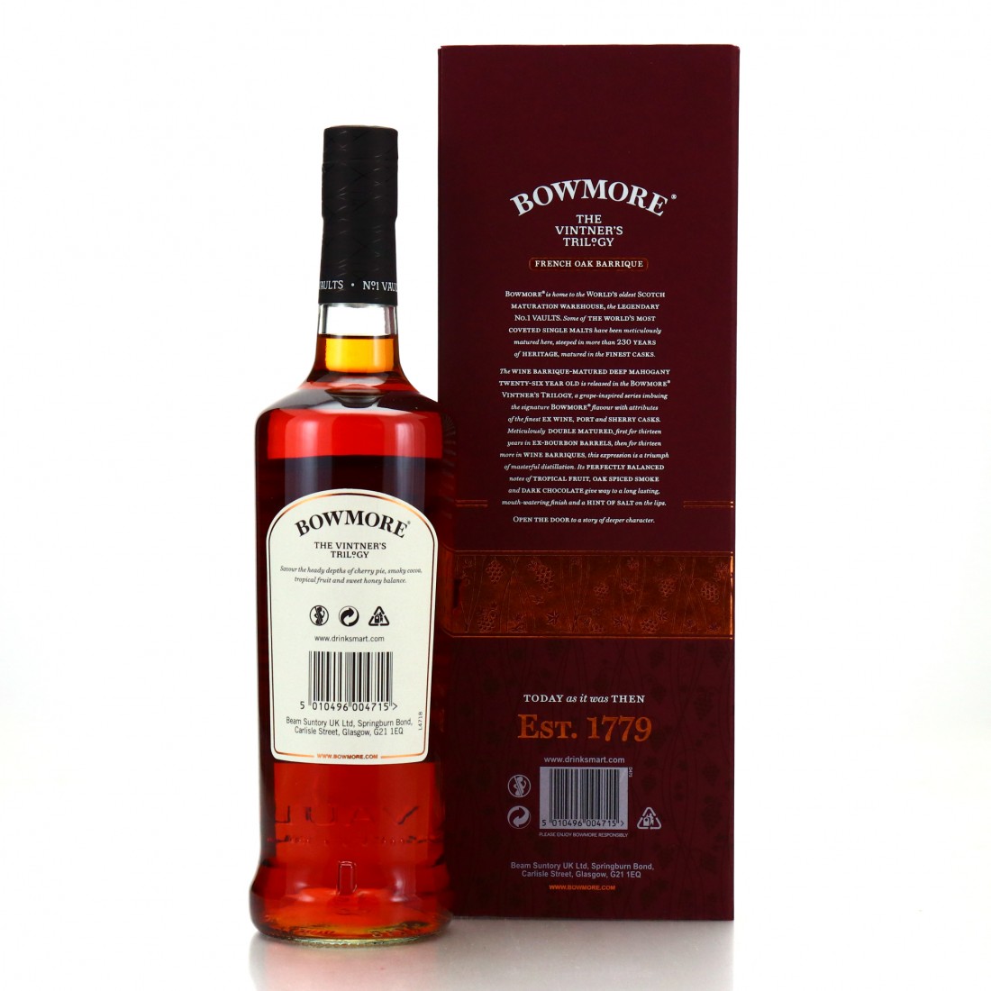 Bowmore 26 Year Old The Vintners Trilogy Ii French Oak Barrique