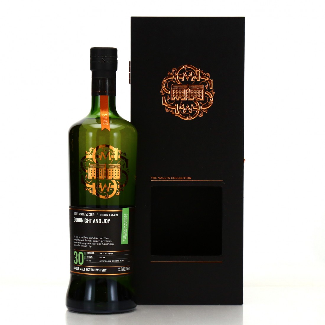 Caol Ila 1991 SMWS 30 Year Old 53.389 / The Vaults Collection | Whisky ...