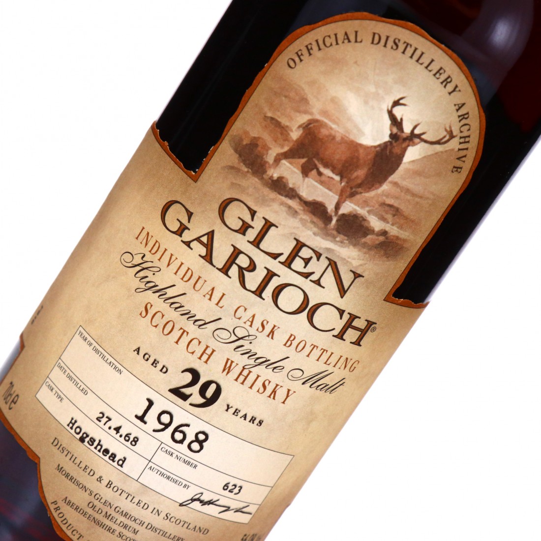 Glen Garioch 1968 Single Cask 29 Year Old #623 | Whisky Auctioneer
