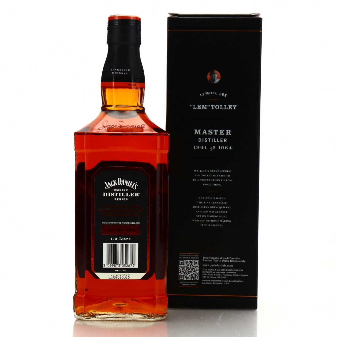 Jack Daniel's Master Distiller No.3 1 Litre / 'Lem' Tolley | Whisky ...