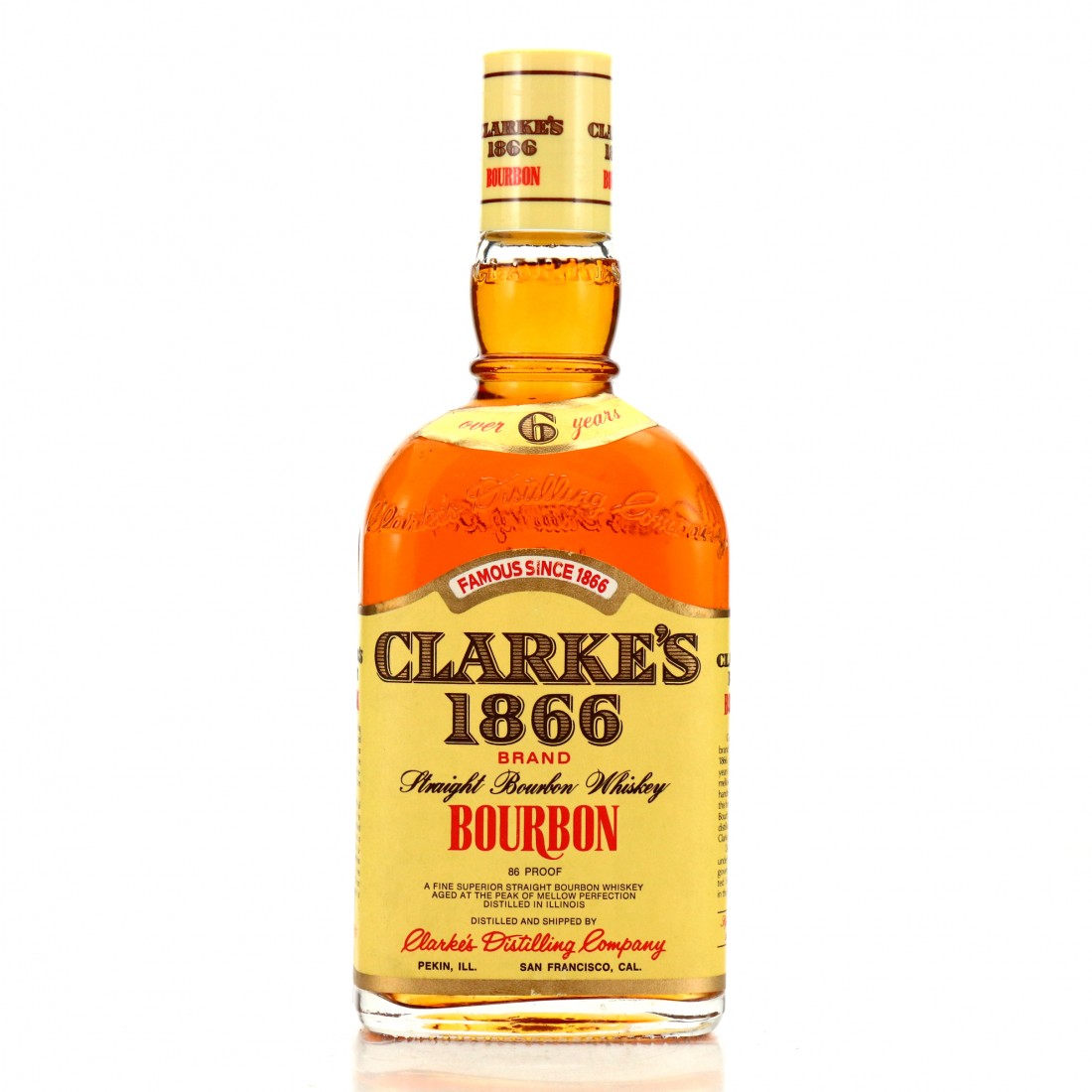 Clarke's '1866' 6 Year Old Straight Bourbon | Whisky Auctioneer