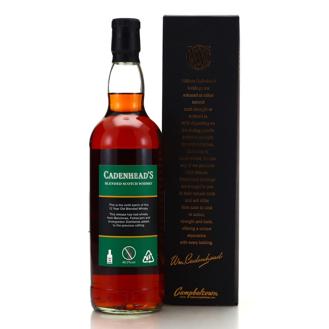 William Cadenhead 12 Year Old Blend | Whisky Auctioneer