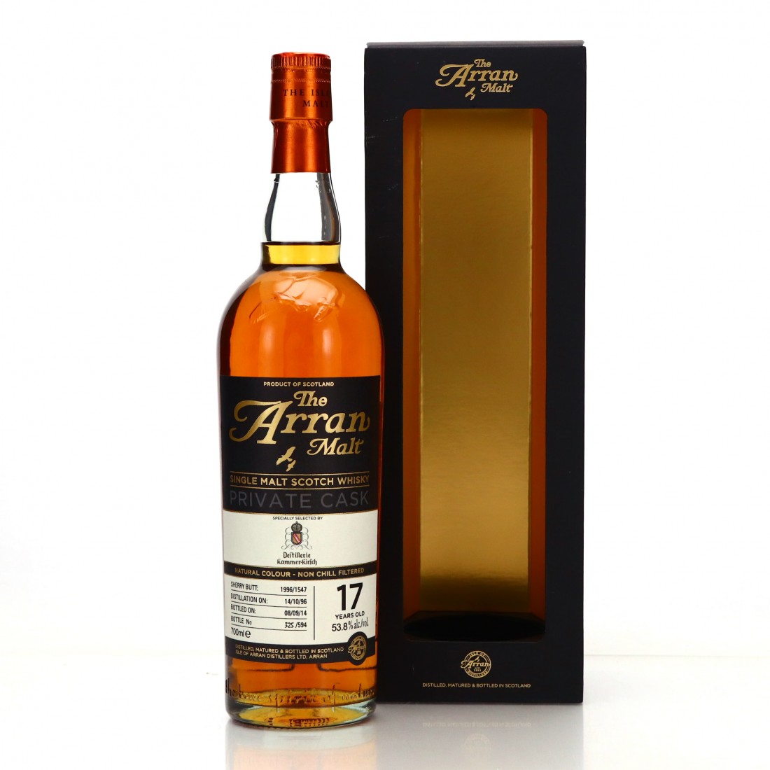 Arran 1996 Single Sherry Cask 17 Year Old #1547 / Kammer Kirsch | Whisky Auctioneer