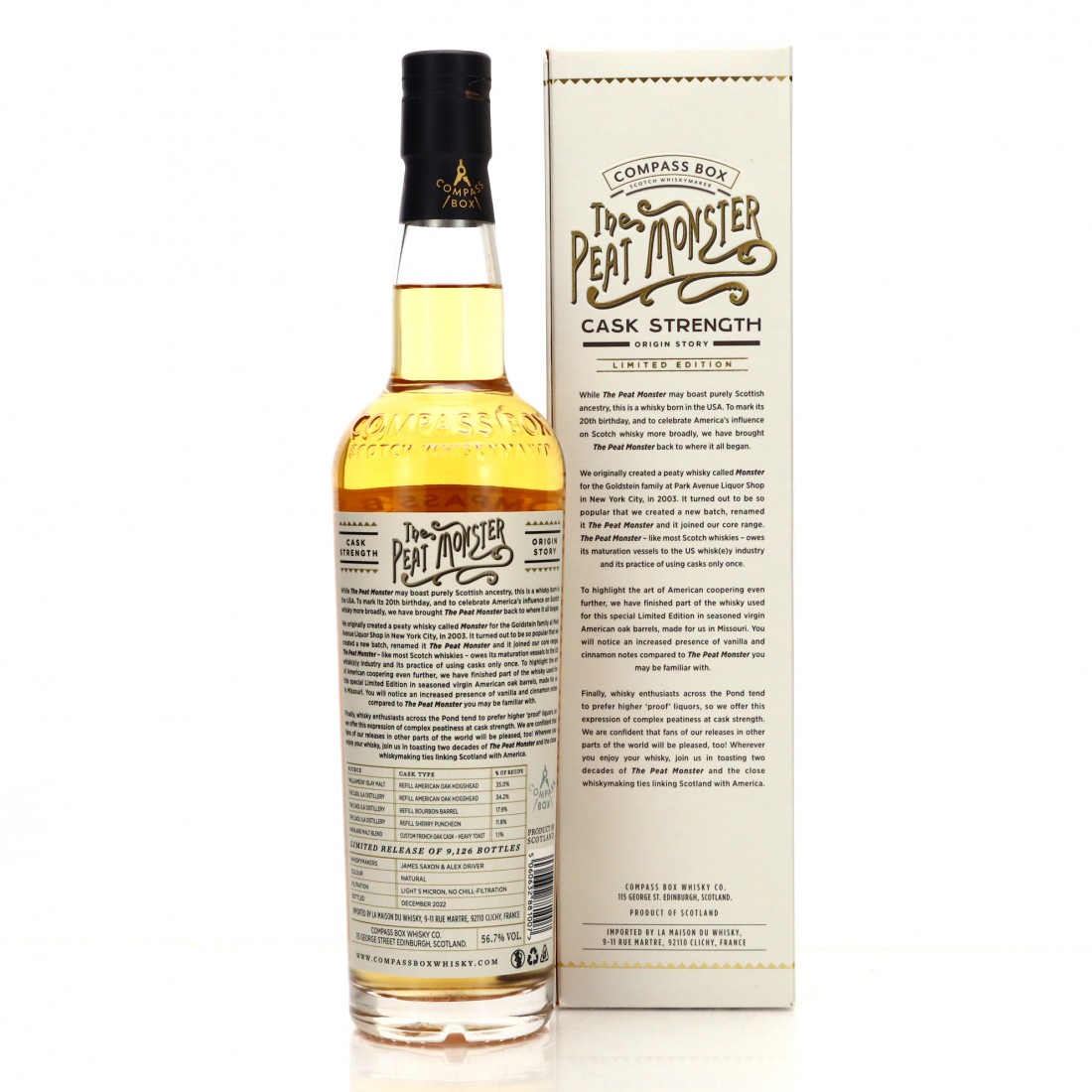 Compass Box The Peat Monster Cask Strength Origin Story | Whisky Auctioneer