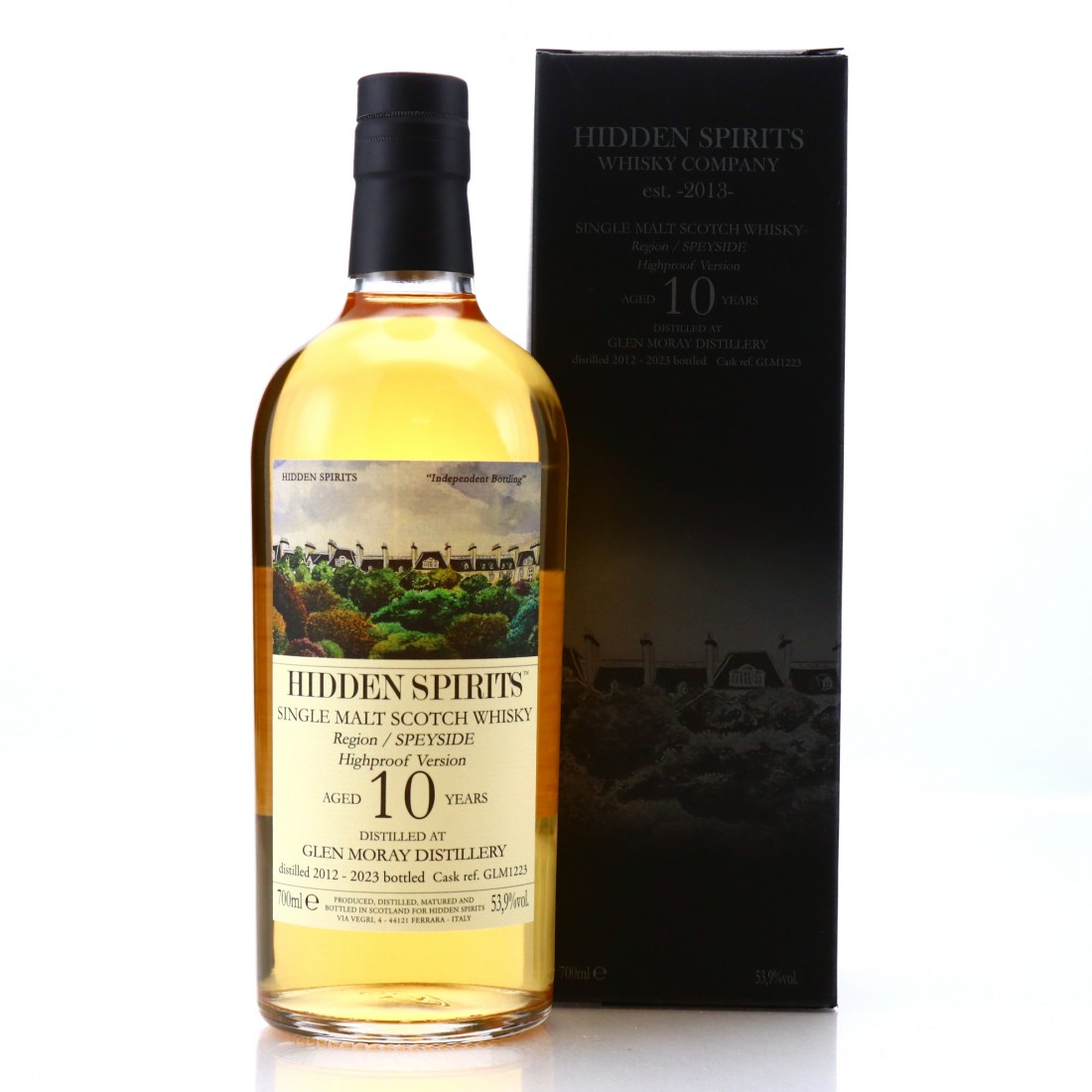 Glen Moray 2012 Hidden Spirits 10 Year Old | Whisky Auctioneer