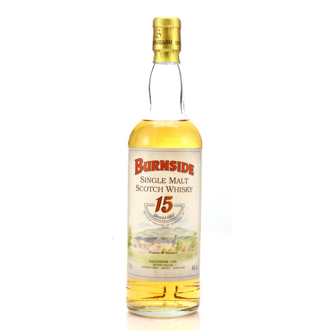 Springbank 'Burnside' 15 Year Old Eaglesome 1990s | Whisky Auctioneer