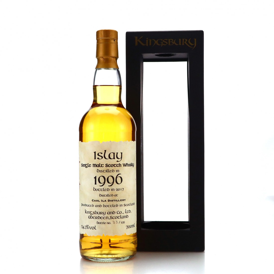 Caol Ila 1996 Kingsbury 21 Year Old Celtic Label | Whisky Auctioneer