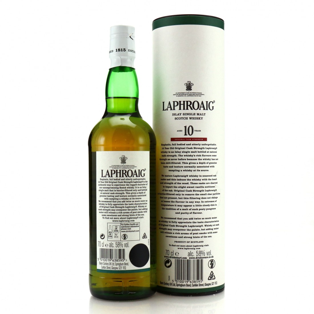 Laphroaig 10 Year Old Cask Strength Batch #010 | Whisky Auctioneer