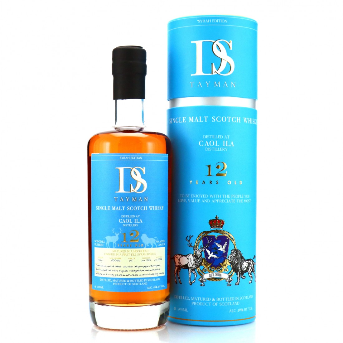 Caol Ila 2010 DS Tayman 12 Year Old | Whisky Auctioneer