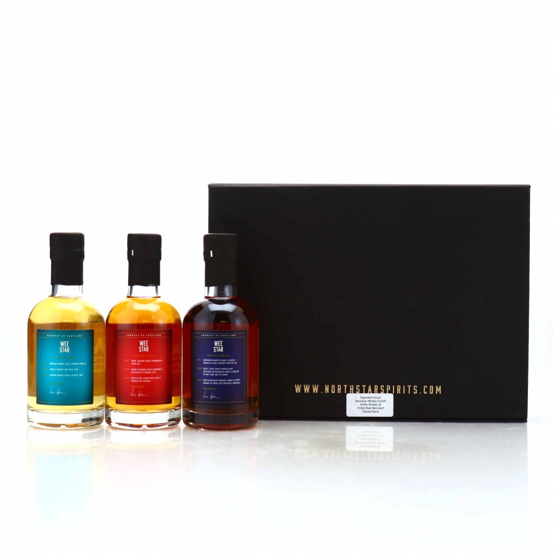 North Star Wee Star Gift Pack 3 x 20cl | Whisky Auctioneer