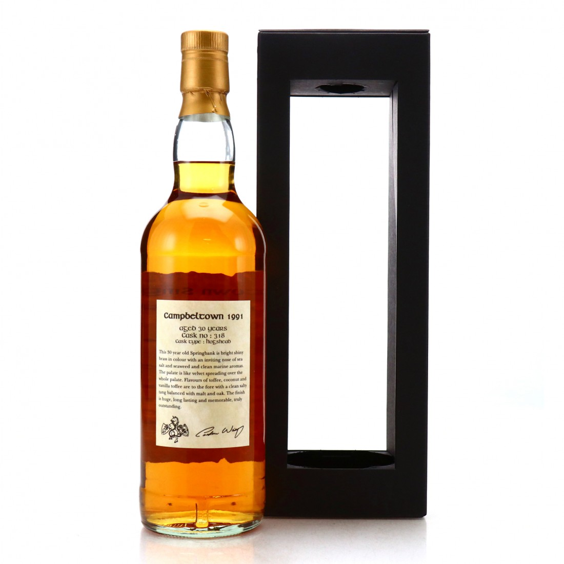 Springbank 1991 Kingsbury 30 Year Old Celtic Label | Whisky Auctioneer