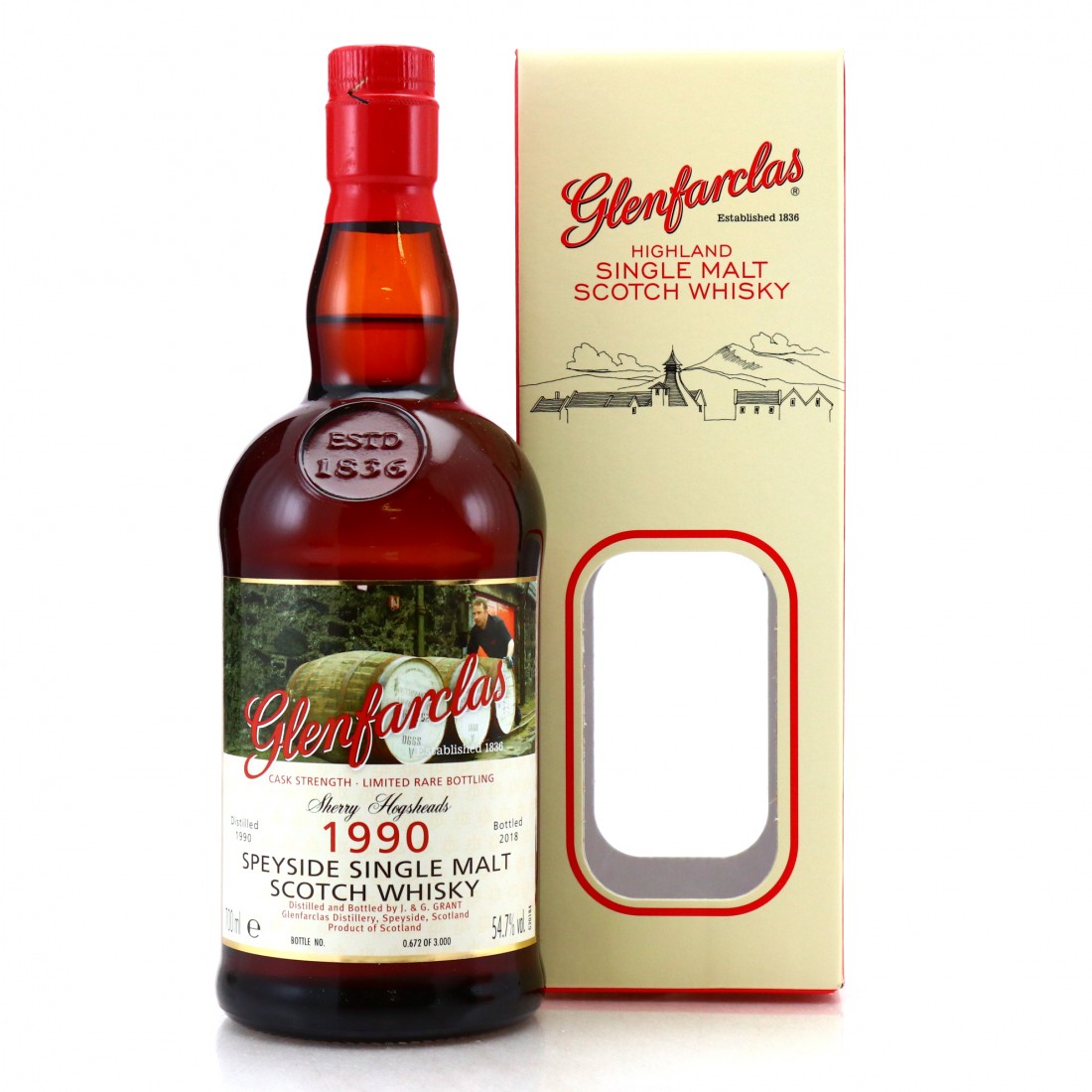 Glenfarclas 1990 Cask Strength Sherry Hogsheads | Whisky Auctioneer