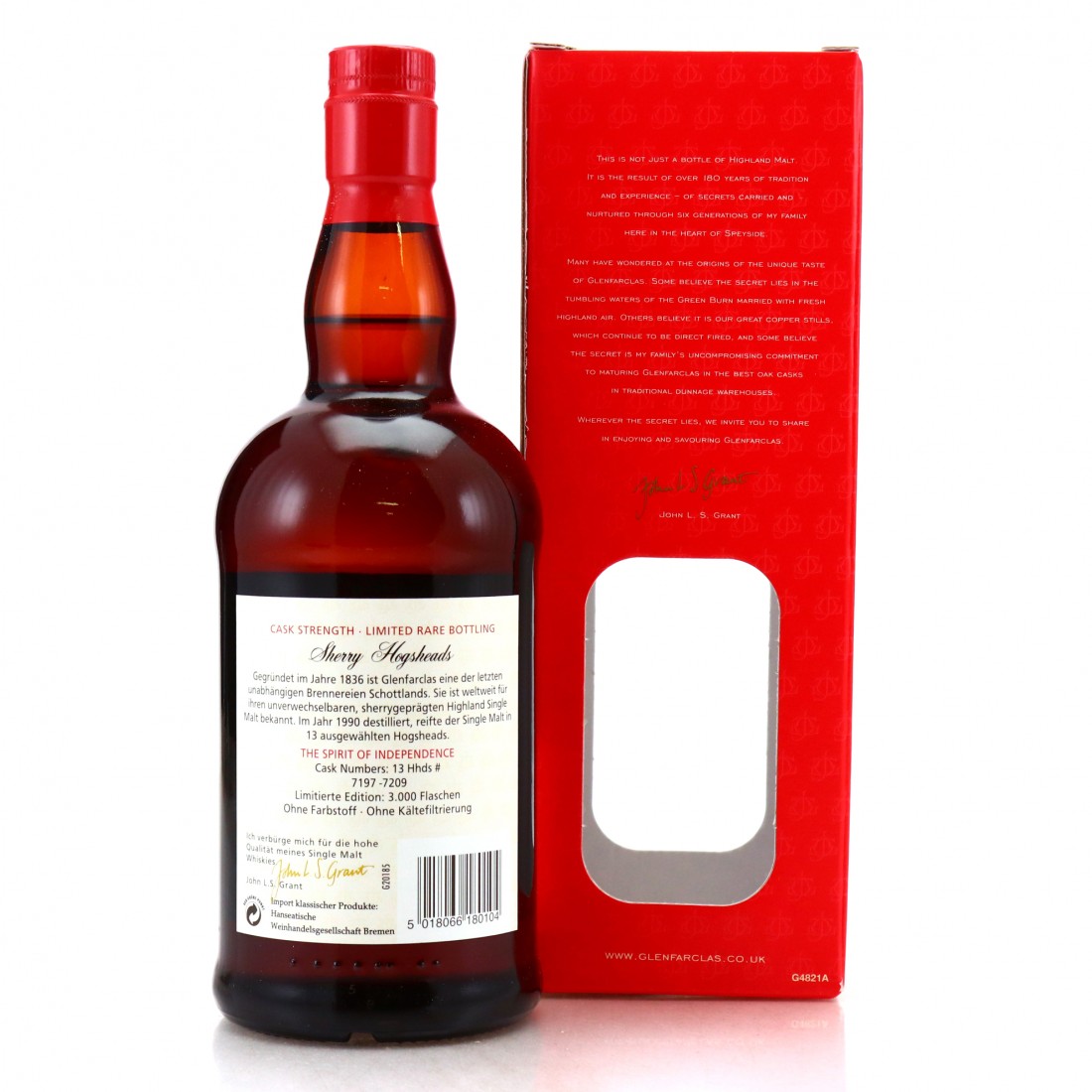 Glenfarclas 1990 Cask Strength Sherry Hogsheads | Whisky Auctioneer