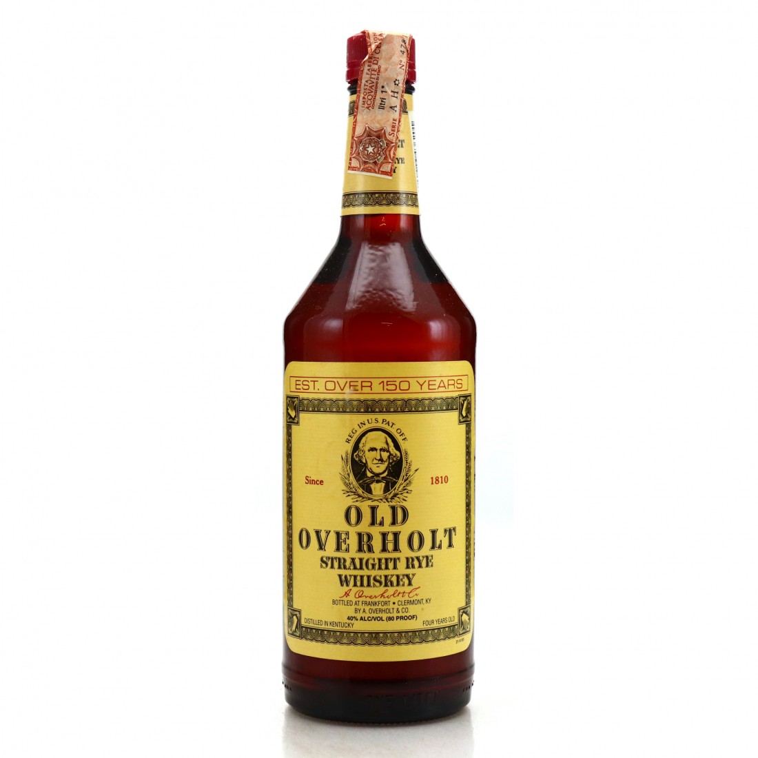 Old Overholt Straight Rye Whiskey 1 Litre | Whisky Auctioneer