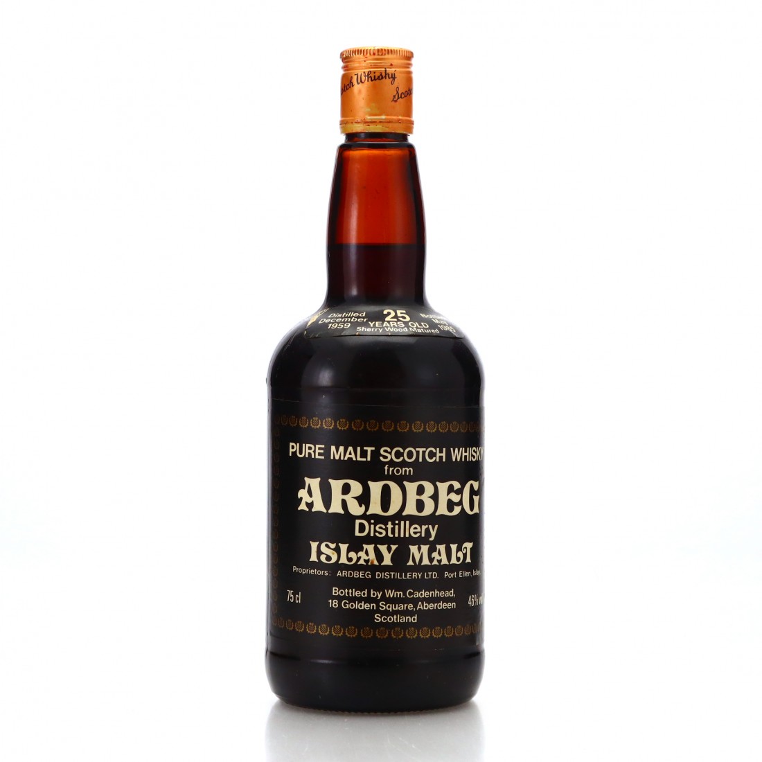 Ardbeg 1959 Cadenhead's 25 Year Old Sherry Wood | Whisky Auctioneer