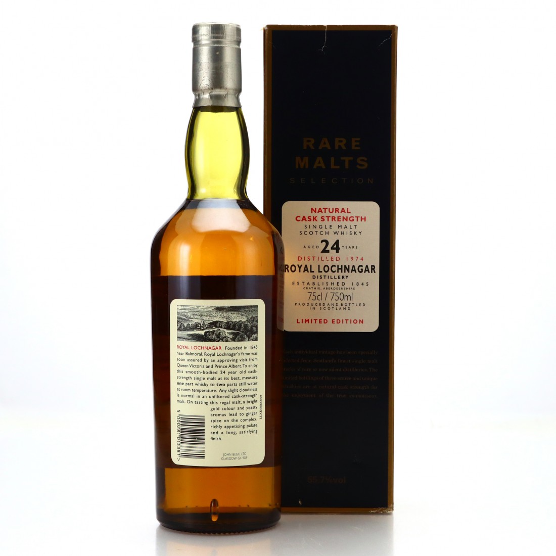 Royal Lochnagar 1972 Rare Malts 24 Year Old 75cl / 55.7% | Whisky ...