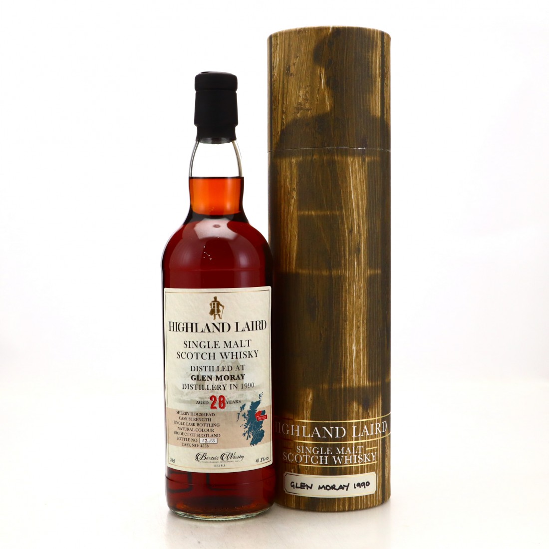 Glen Moray 1990 Highland Laird 28 Year Old | Whisky Auctioneer