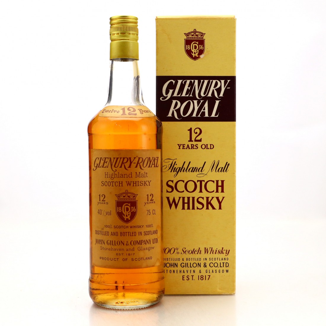Glenury Royal 12 Year Old John Gillon 1980s | Whisky Auctioneer