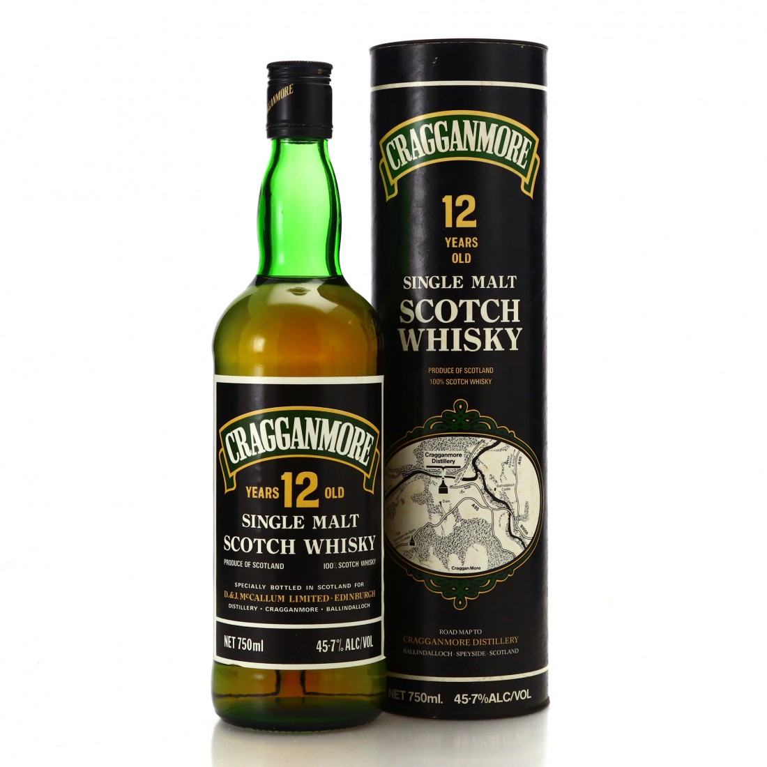 Cragganmore 12 Year Old D&J McCallum 1980s | Whisky Auctioneer