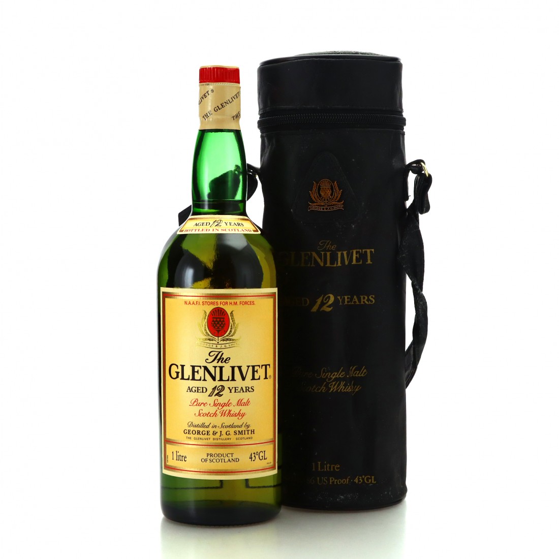Glenlivet 12 Year Old 1 Litre 1980s | Whisky Auctioneer